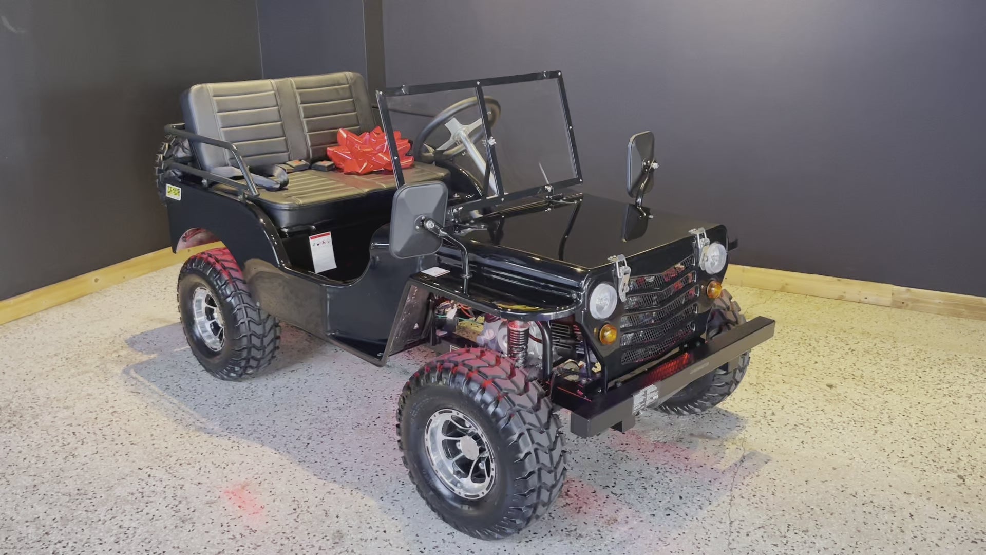 2023 MINI JEEP WRANGLER 125cc 3speed with reverse